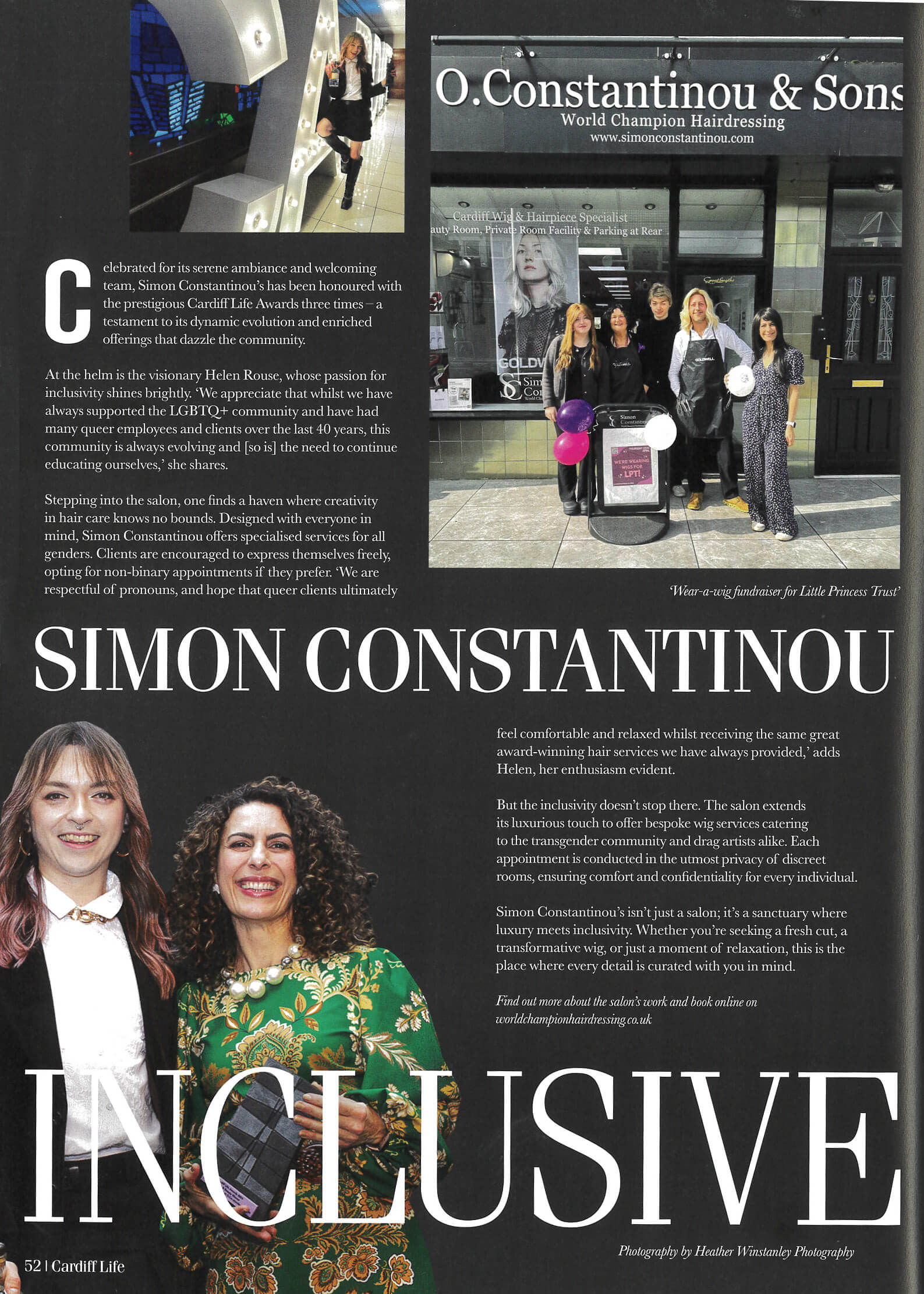 Cardiff Life Magazine - June Pride Edition - Award Winning Hair Salon ...